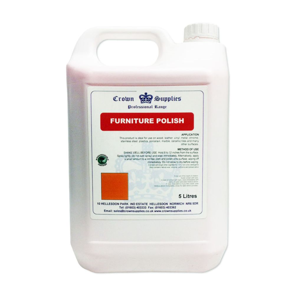 Polishes : Liquid Furniture Polish 5 Litre CL3006