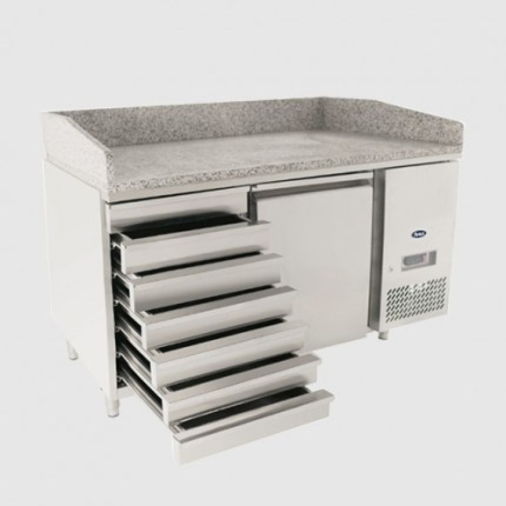 Econ Range Prep Fridges : Pizza Counter 1 Door 7 Draws ATO ...