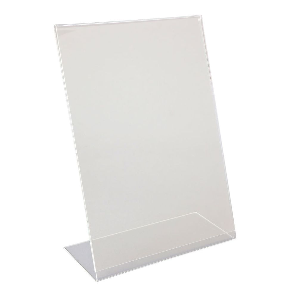 Menu Holders : Beaumont Perspex A4 Angled Menu Holder BEA ...