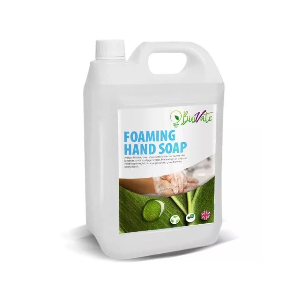 Hand Soaps & Sanitisers : BioVate Foaming Hand Soap 5 ...