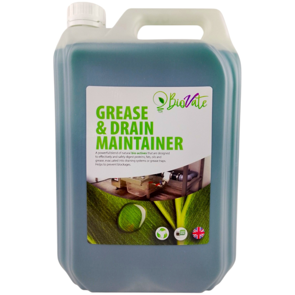 Kitchen Cleaning Chemicals : BioVate Greasetrap & Drain ...