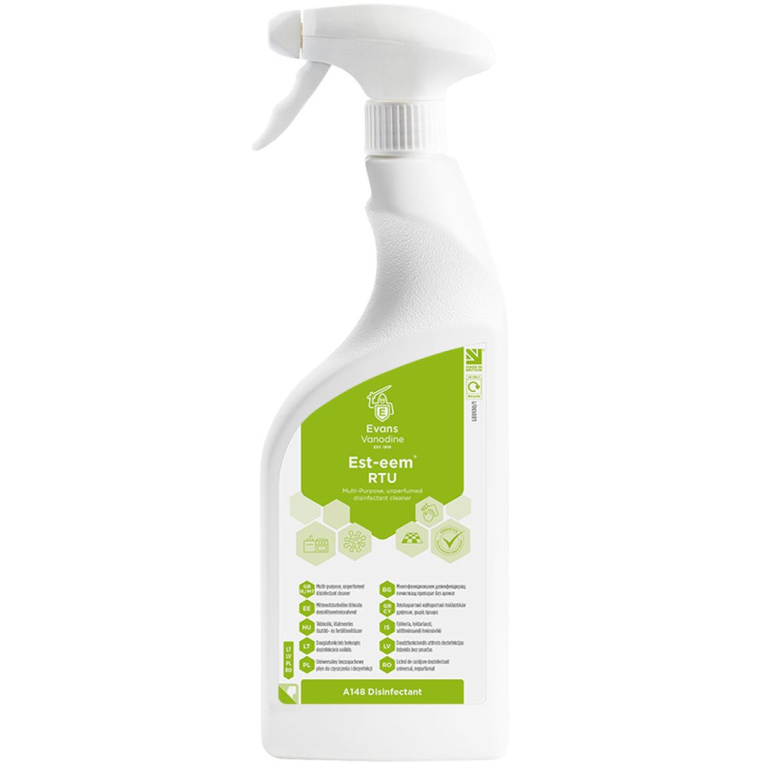 Bleach & Disinfectant : Est-eem Multi-Purpose Disinfectant ...