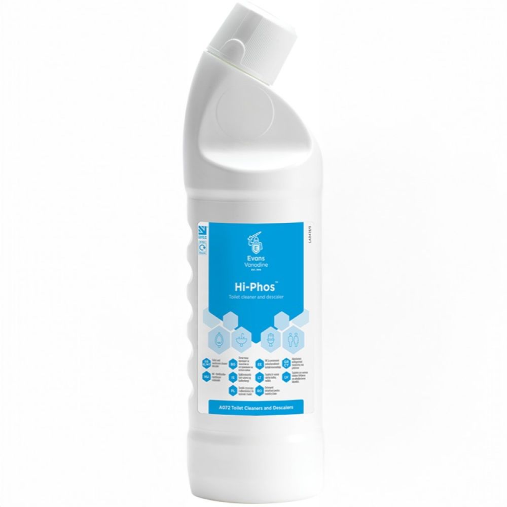 Washroom Cleaning : Evans Hi-Phos Toilet Cleaner and Descaler ...