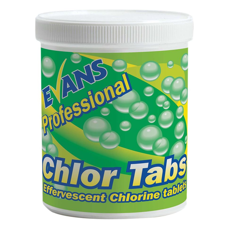 Kitchen Cleaning Chemicals : Evans Chlor Tabs Chlorine Effervescent ...