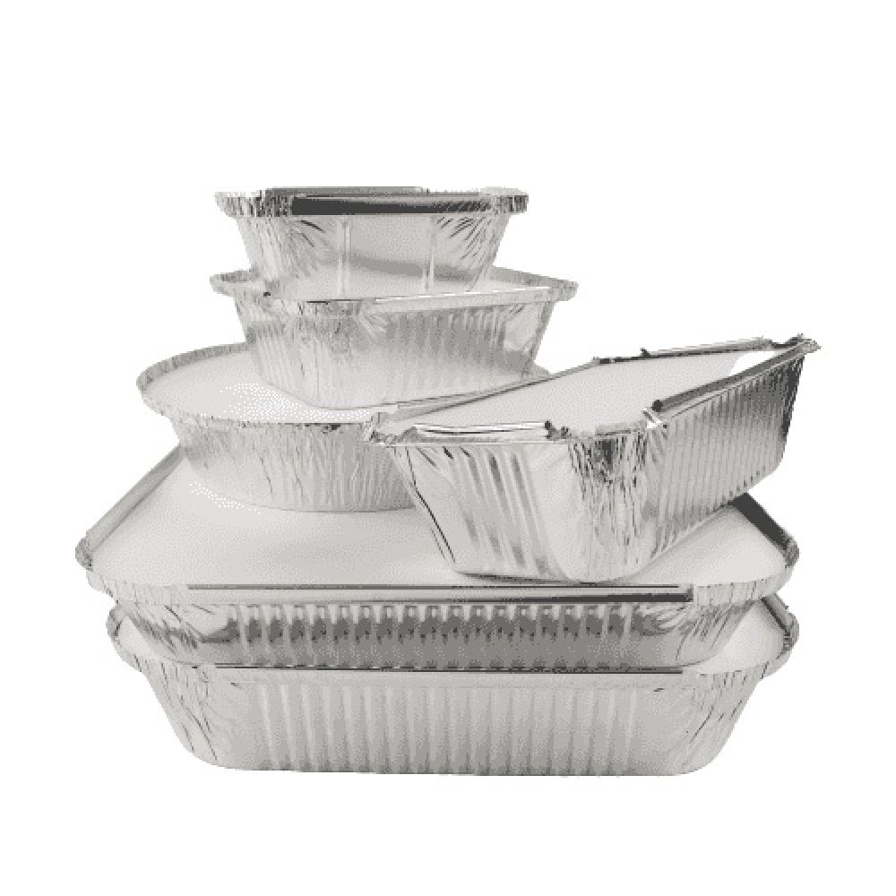 Takeaway Food : No.1 Foil Container - Box 1000