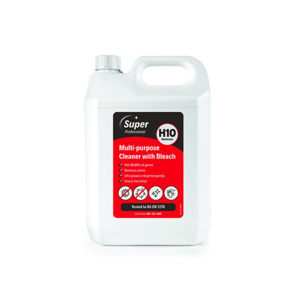 Bleach & Disinfectant : 5L MULTI-PURPOSE CLEANER WITH ...