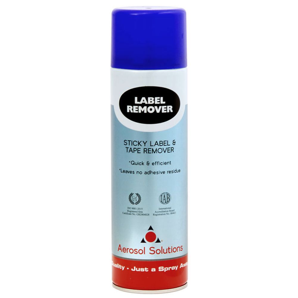 Polishes : Sticky Label Remover Aerosol 500ml