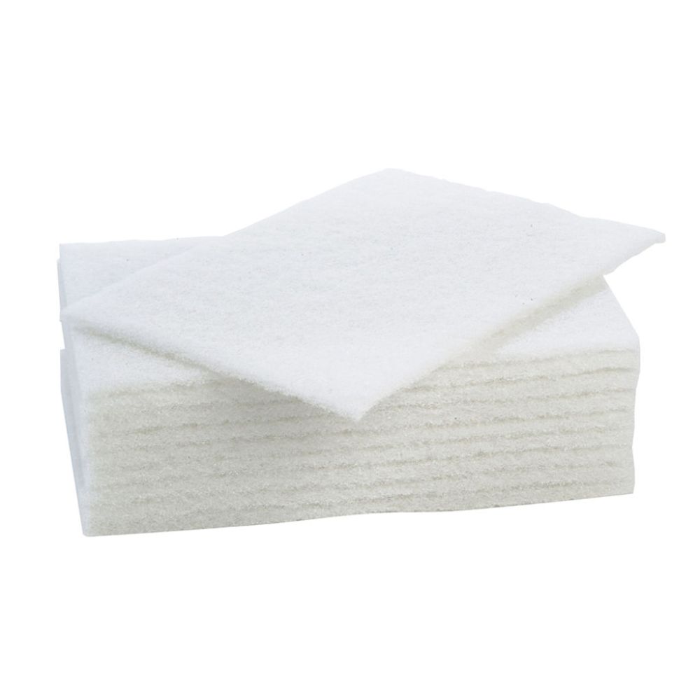 Scourers & Wipes : Large White Non-Scratch Scourers