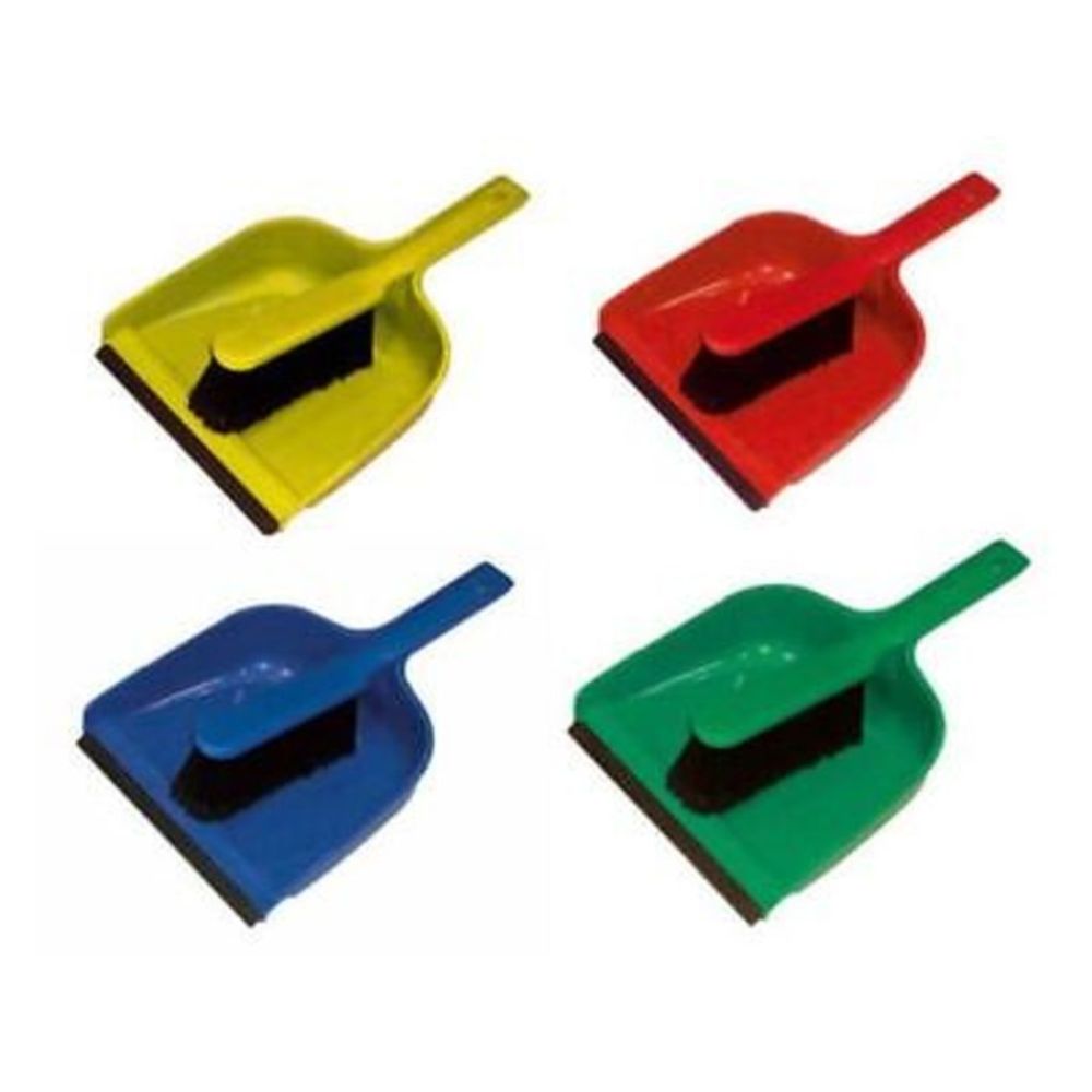 Brushes & Brooms : Yellow Dust Pan & Brush Set J ...