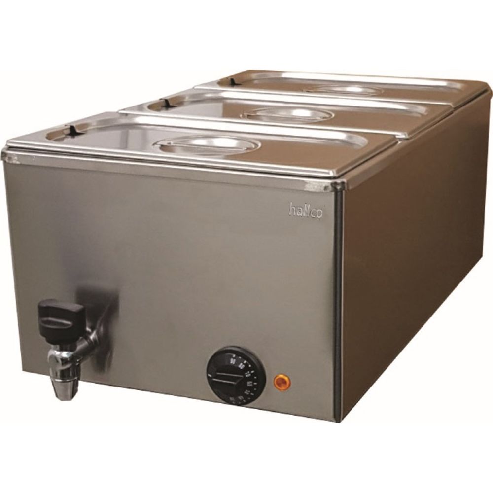 Bains Marie : Bain Marie 3 X 1/3 Gn Containers 150Mm Deep ...