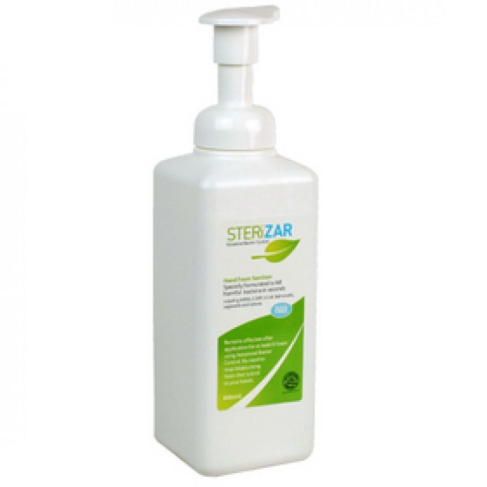 Sterizar : Sterizar Alcohol Free Foaming Hand Sanitiser 600ml ...