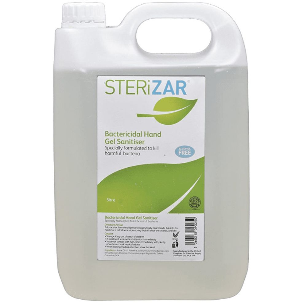 Hand Soaps & Sanitisers : STERIZAR Alcohol-Free Hand ...