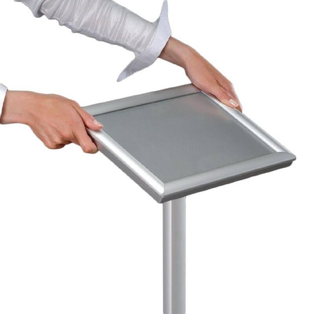 Menu Holders : Freestanding Aluminium Menu Display Stand A3