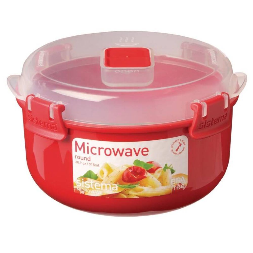 Food Containers : Sistema Round Microwave Bowl