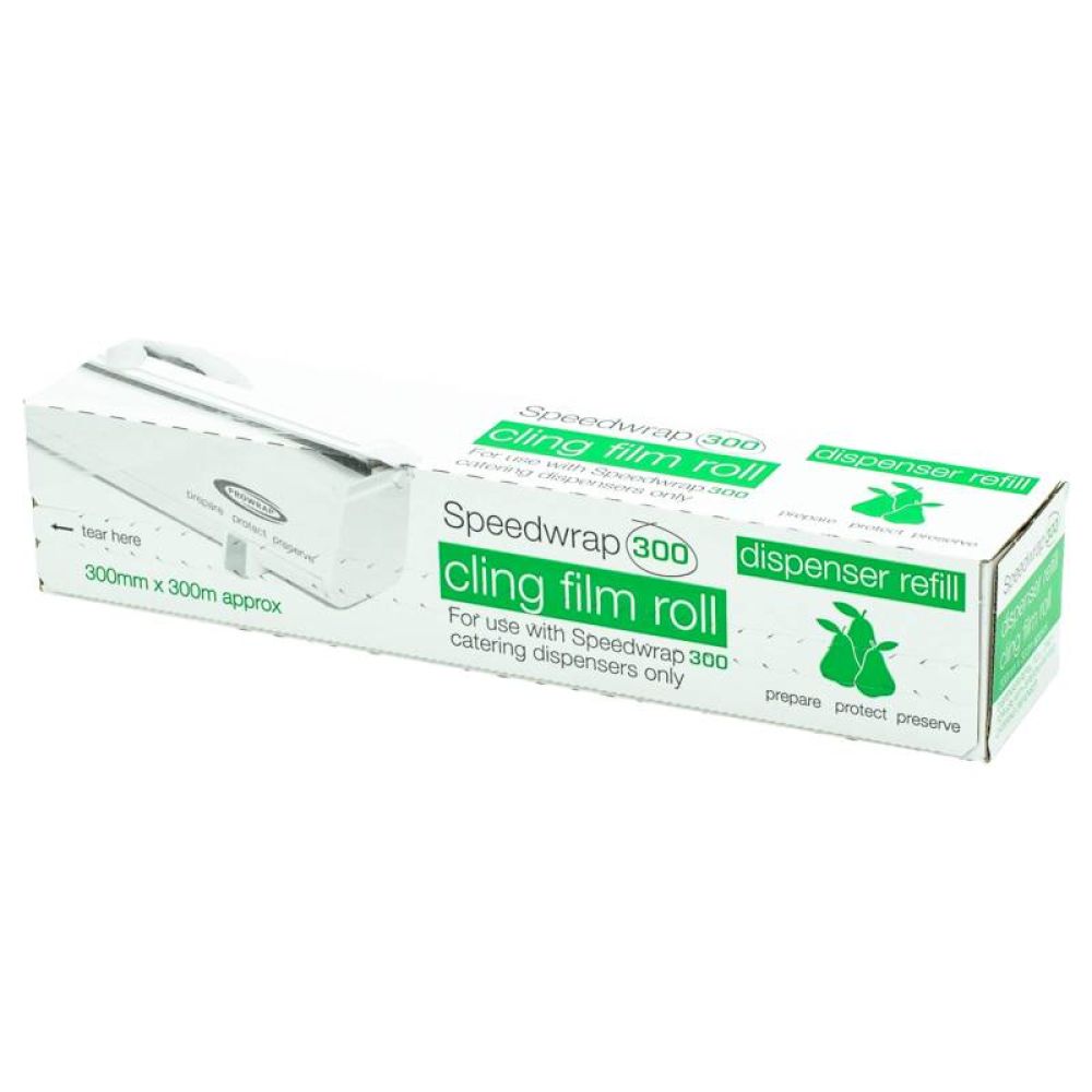 Cling Film : Speedwrap Fresh Cling Refill Rolls 300mm X 300m